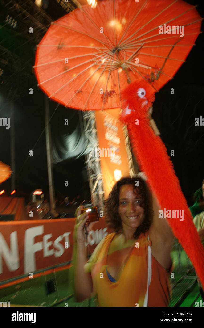 dutch supporters celebrating the victory over uruguay at world cup fan ...