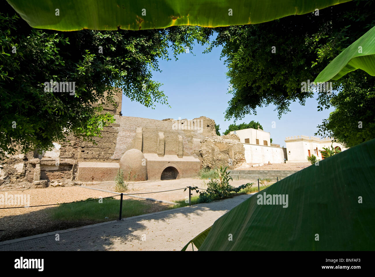 Babilon Walls, Coptic Cairo, Cairo, Egypt, North Africa, Africa Stock ...