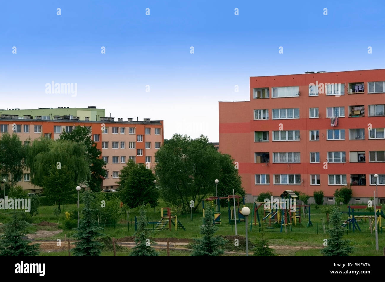 Block flats poland hi-res stock photography and images - Alamy