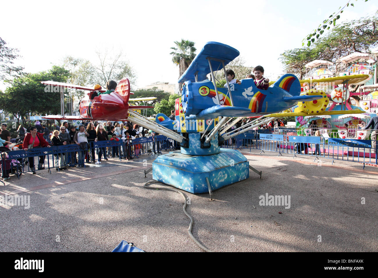 Merry go round airplane hi-res stock photography and images - Alamy