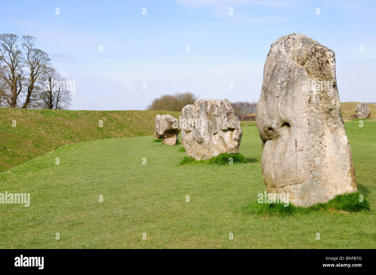 Neolithic standing stones, Avebury, Wiltshire Stock Photo - Alamy