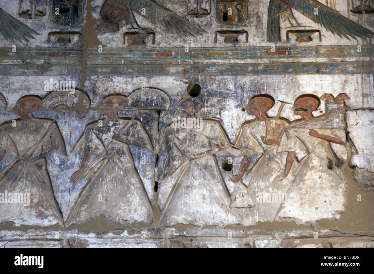 Temple of Ramses III. Priests. New Kingdom. (1550-1069 b.C). Twentieth ...