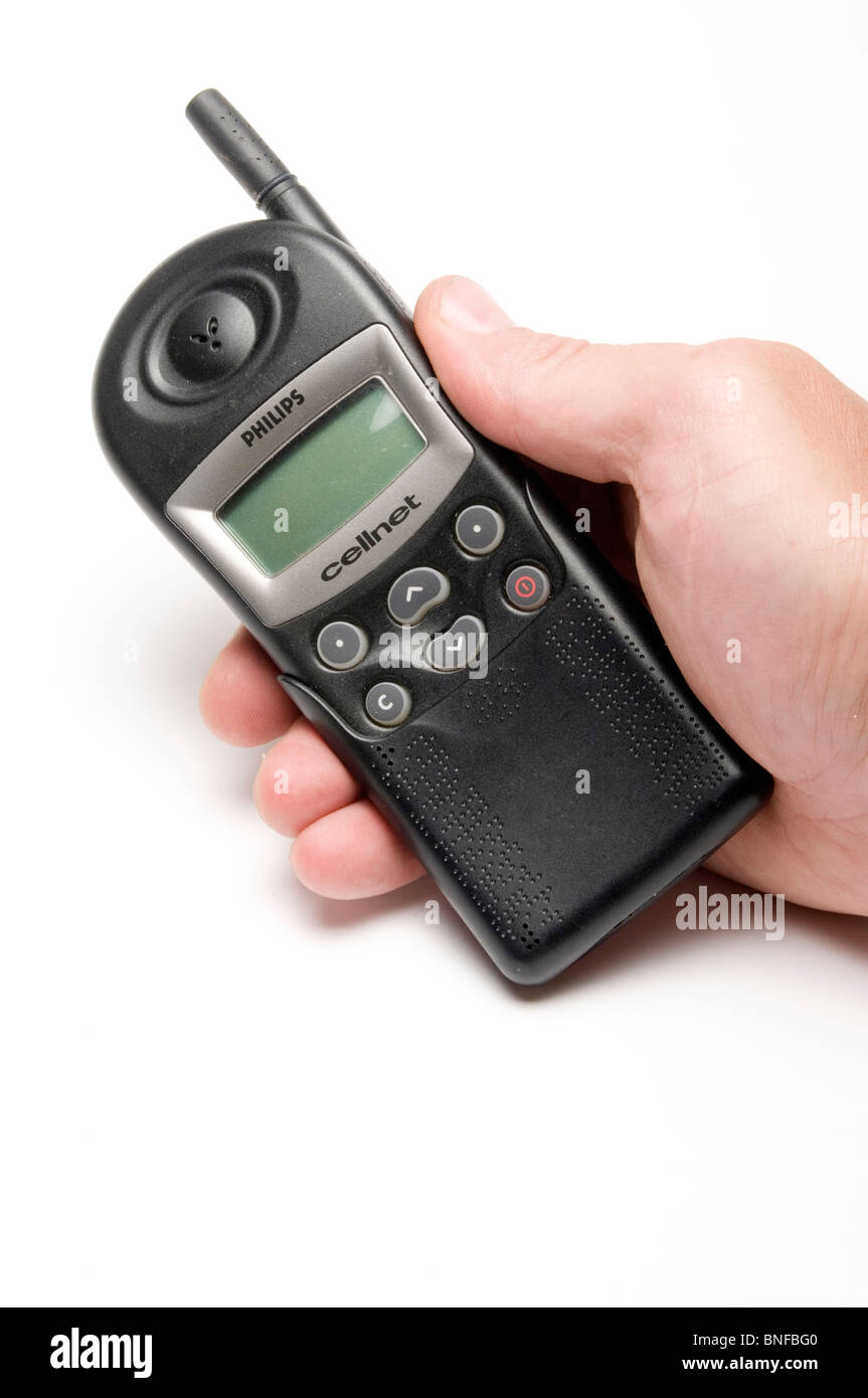 Old fashioned mobile hi-res stock photography and images - Alamy