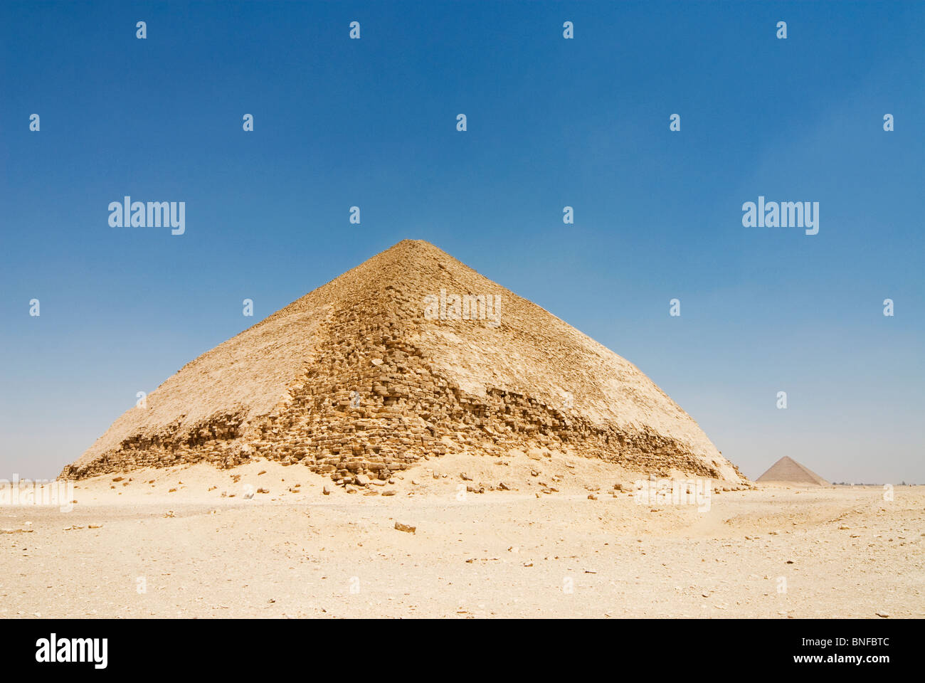 The Bent Pyramid at Dashur, Cairo, Egypt, North Africa, Africa Stock ...