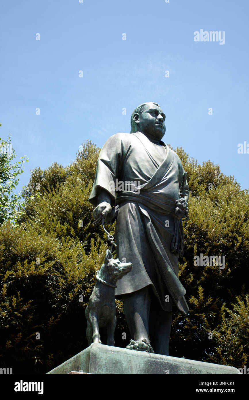 Statue of saigo takamori hi-res stock photography and images - Alamy