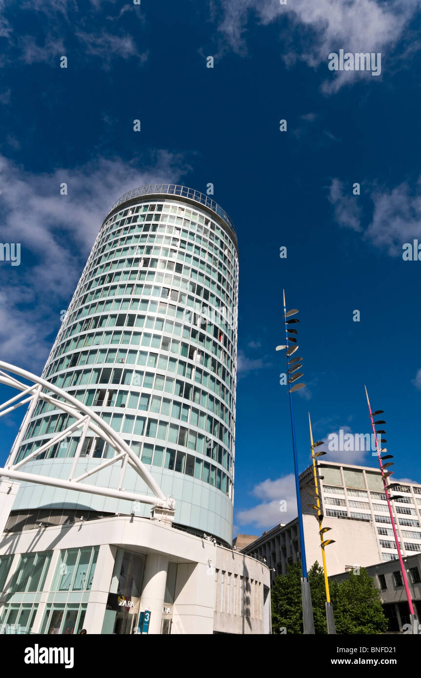 The Rotunda building in the Bullring Shopping Centre Birmingham Stock ...