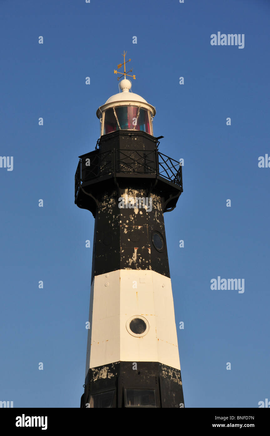 Image of the lighthouse at Breskens in the Zeeland region, Netherlands ...
