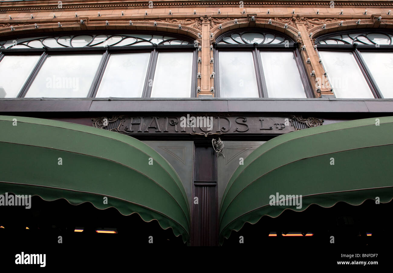 Detail, Harrods, Knightsbridge, London Stock Photo - Alamy
