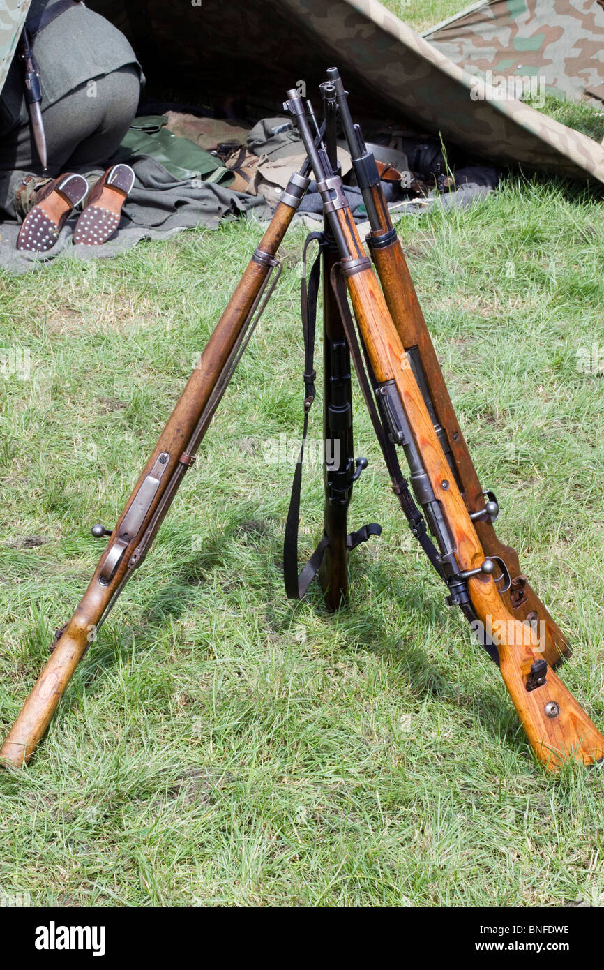 World war two battle reenactment hi-res stock photography and images ...