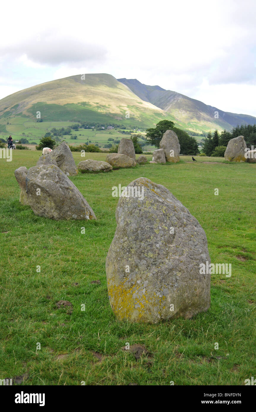 Castlerigg stone circle Keswick Stock Photo - Alamy