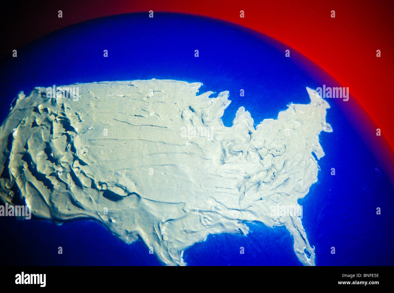 Continental north America United States Stock Photo - Alamy