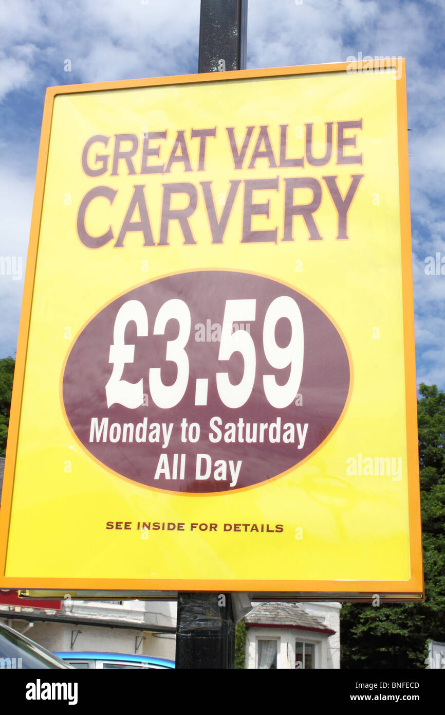 Carvery hi-res stock photography and images - Alamy