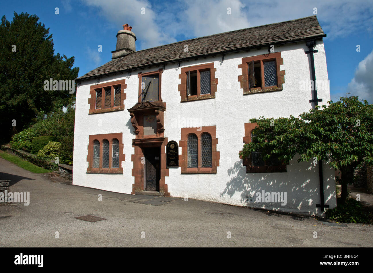 Hawkshead Grammar School where William Wordsworth attended 1779 - 1787 ...