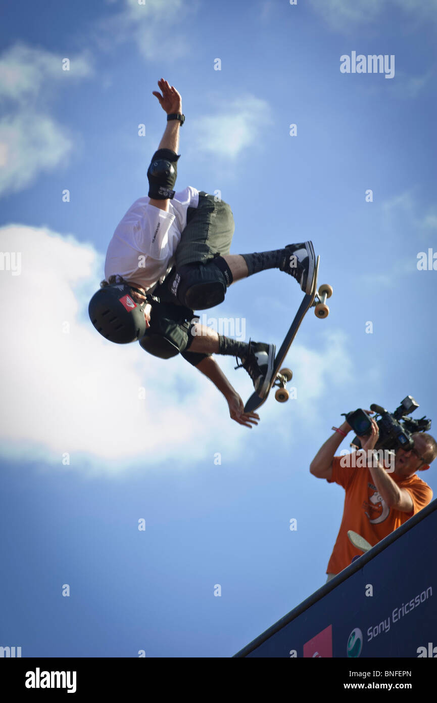 Professional Skater Tony Hawk in the Tony Hawk and friends ...