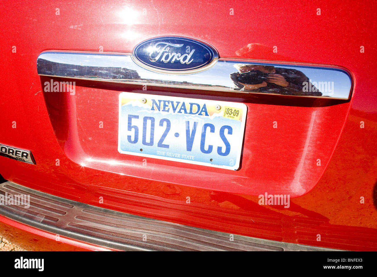 registration number, Nevada, USA Stock Photo - Alamy