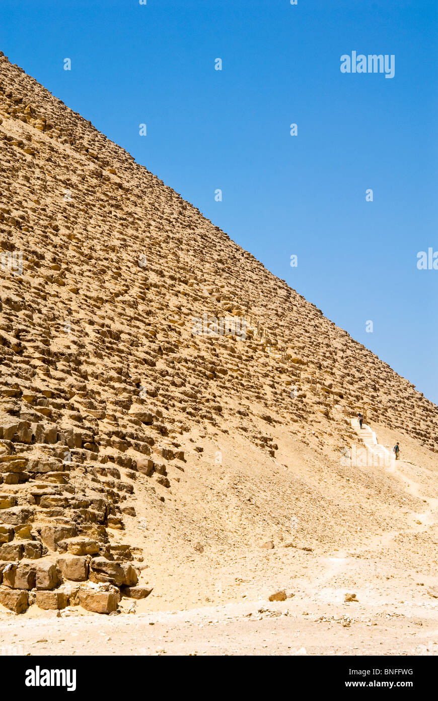 The Red Pyramid at Dashur, or Senefru Pyramid, Cairo, Egypt, North ...