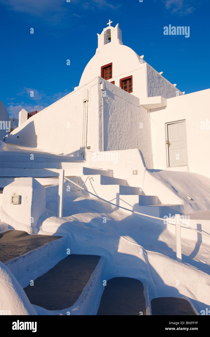 oia ( Ia ) Santorini orthodox churches - Greek Cyclades islands ...
