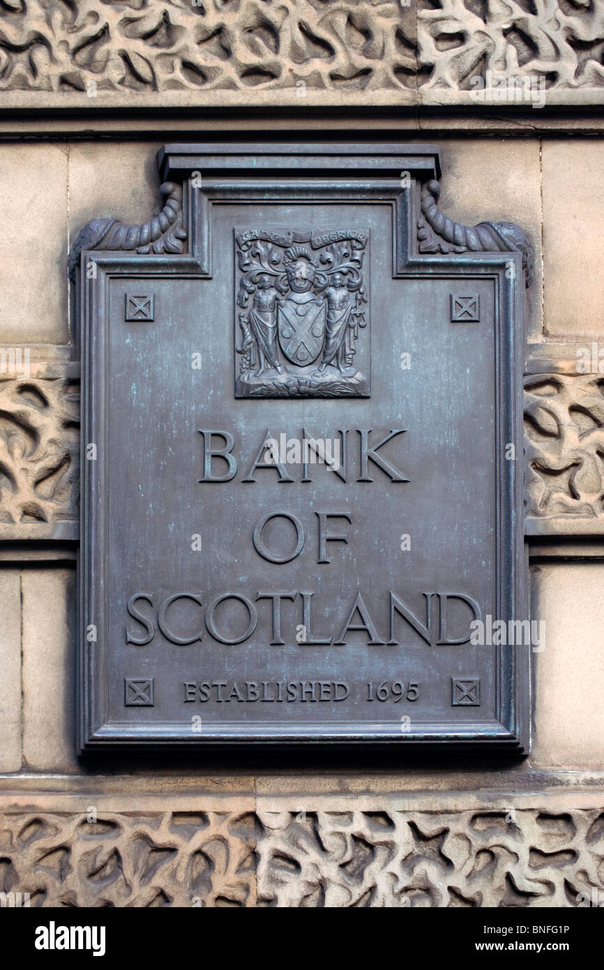 Sign edinburgh hi-res stock photography and images - Alamy