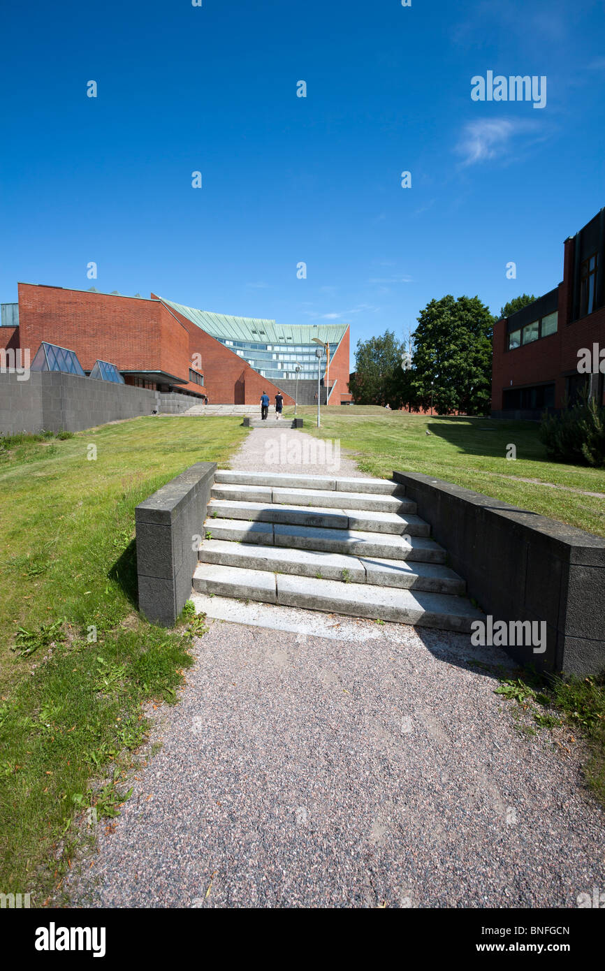 The main building of the Helsinki University of Technology Stock Photo ...