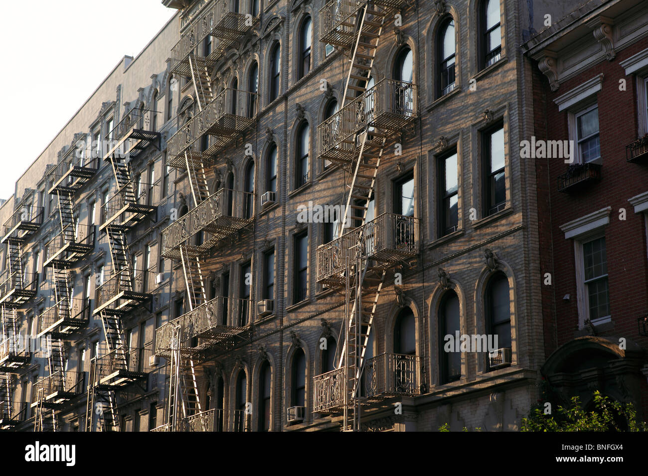 Fire Escape New York High Resolution Stock Photography and Images - Alamy