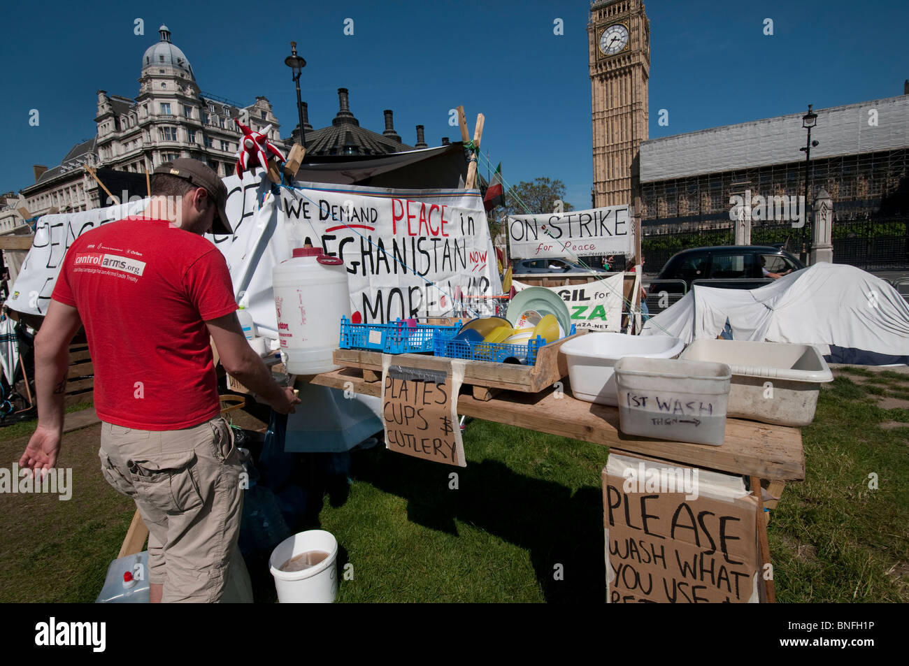 Democracy Village Parliament Square peace camp May1st - July 19th 2010 ...