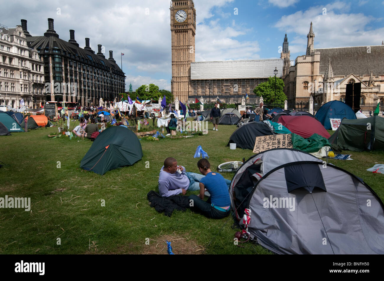 Democracy Village Parliament Square peace camp May1st - July 19th 2010 ...