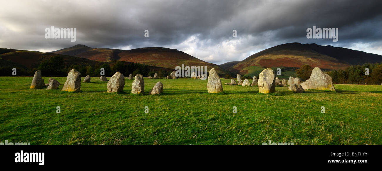Stone circle with dramatic clouds hi-res stock photography and images ...