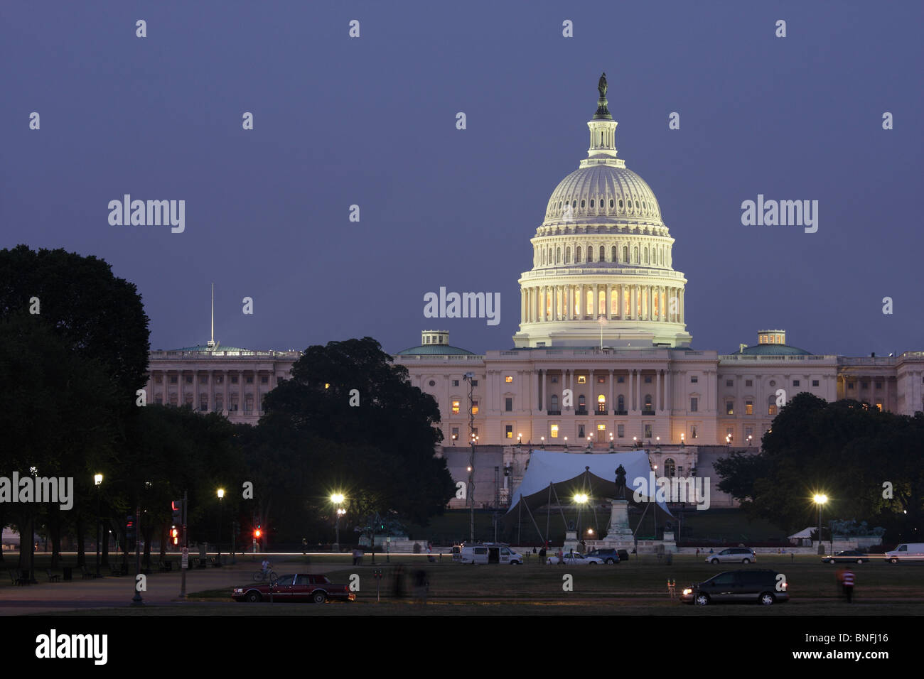 United states capitol washington dusk hi-res stock photography and ...