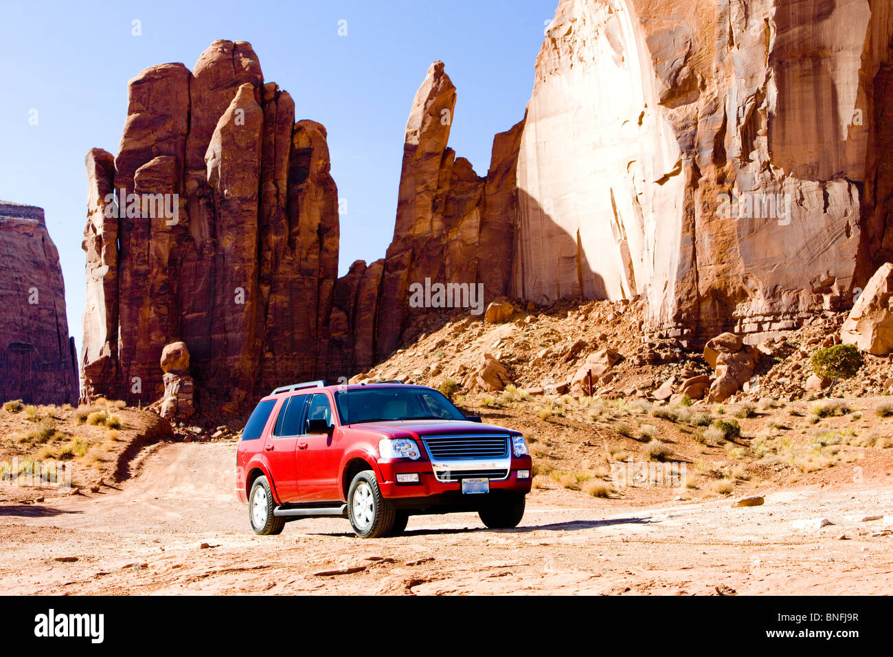 off road, Rain God Mesa, Monument Valley National Park, Utah-Arizona ...