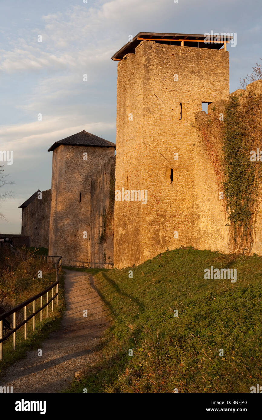 Monchsberg Fortifications in Salzburg, Austria Stock Photo - Alamy