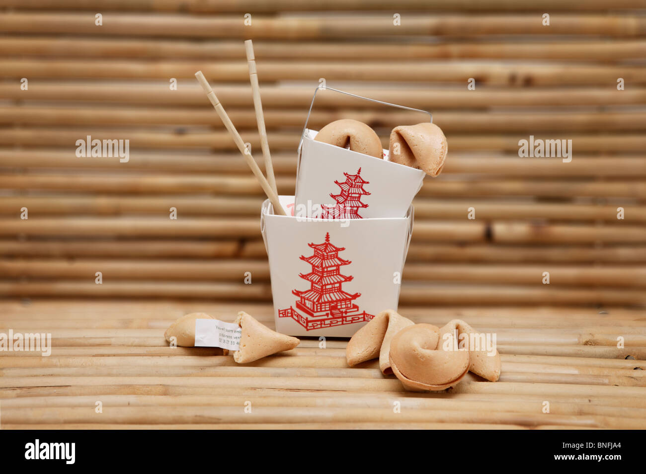 Chinese Fortune Cookies Stock Photo - Alamy