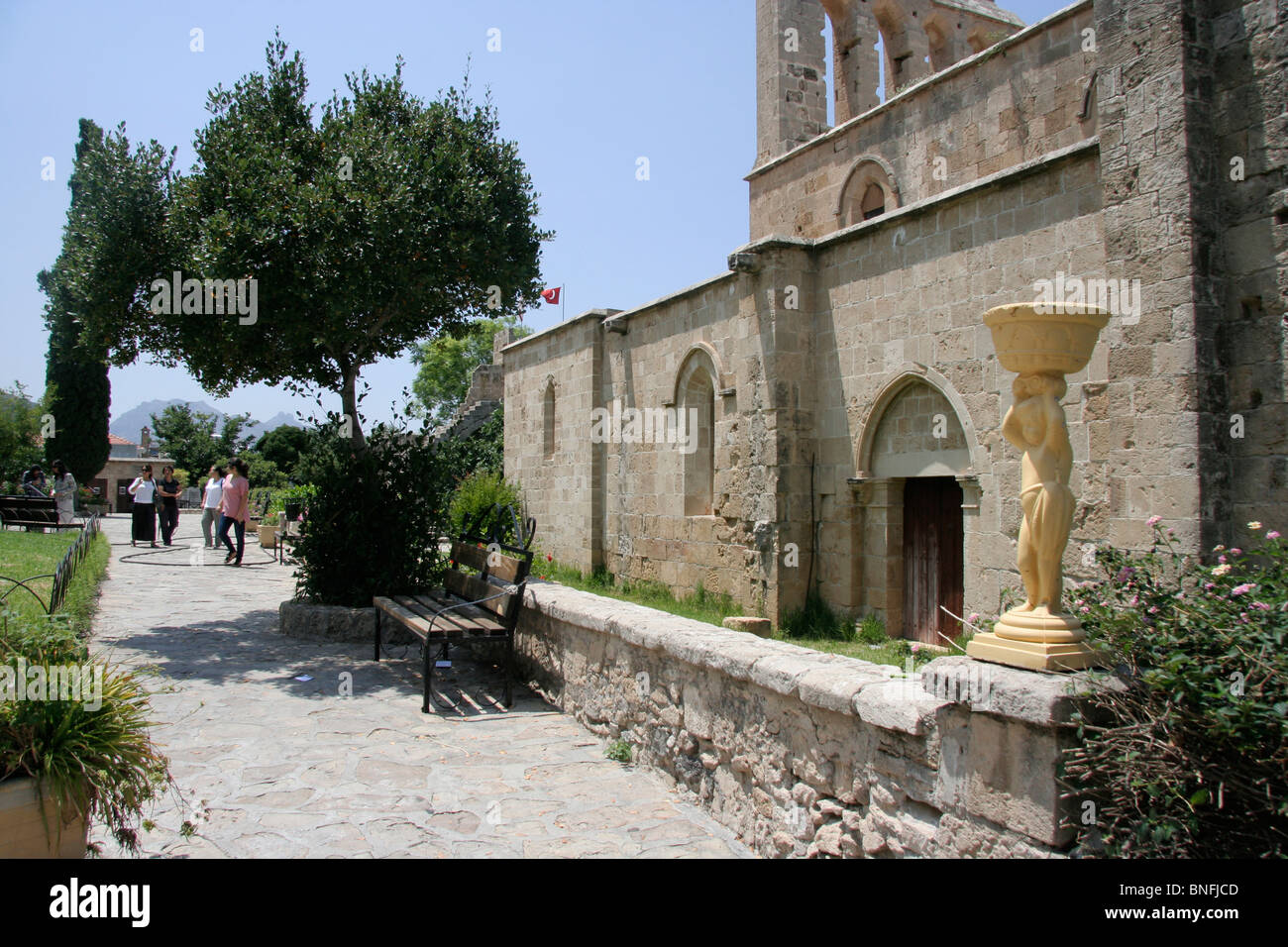 Bellapais cyprus abbey hi-res stock photography and images - Alamy