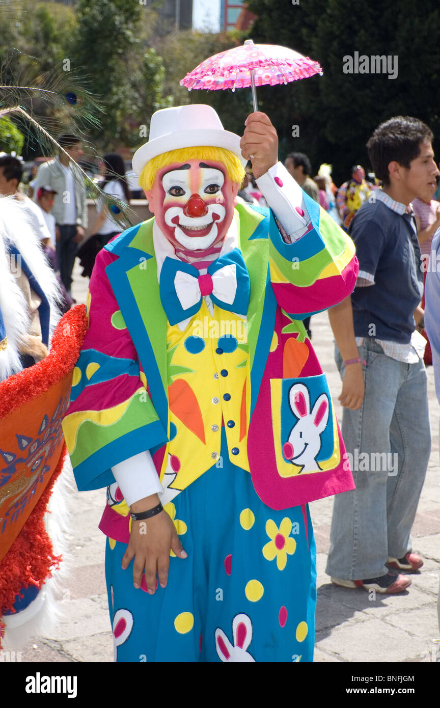 Clown parade in mexico city hi-res stock photography and images - Alamy