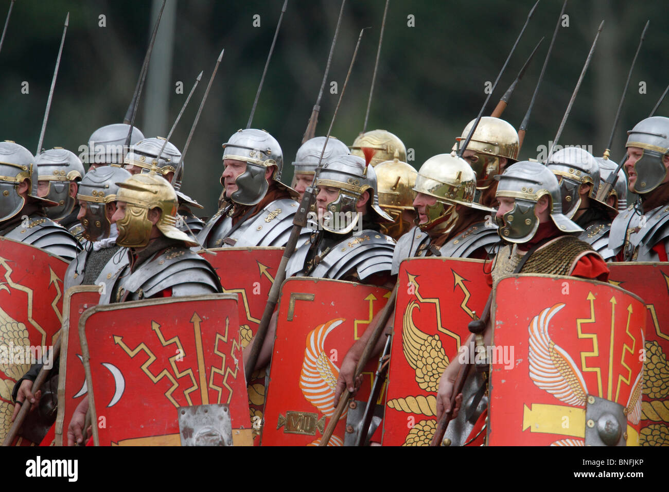 Roman legionaries hi-res stock photography and images - Alamy