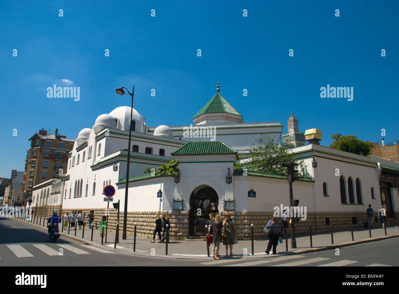 Mosquee de Paris mosque Latin Quarter Paris France Europe Stock Photo ...