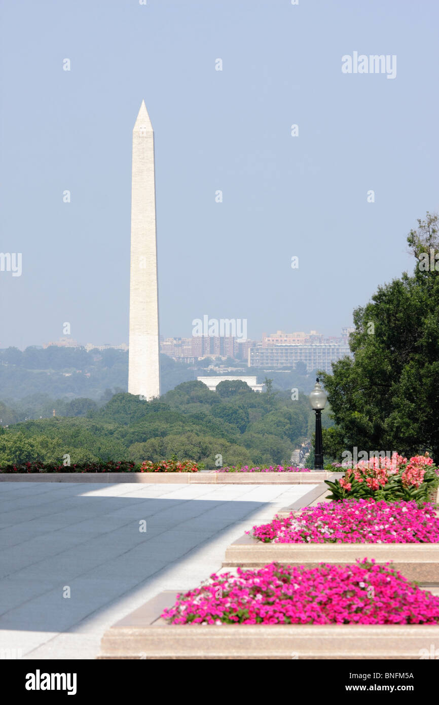 Washington monument view hi-res stock photography and images - Alamy