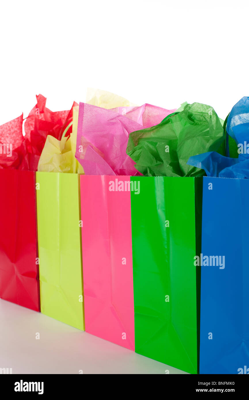 Assortment of colored bags hi-res stock photography and images - Alamy
