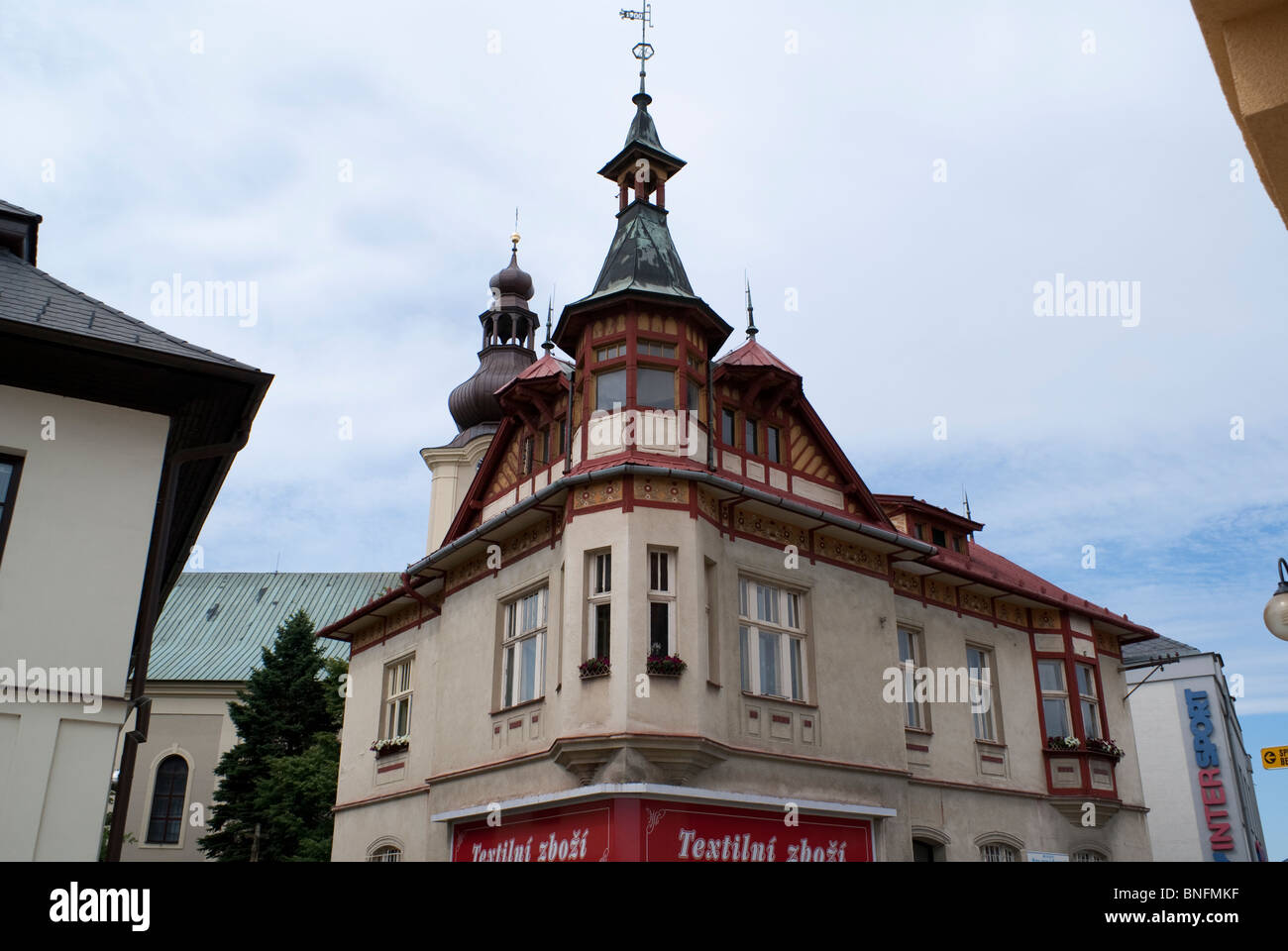 Building roznov czech republic hi-res stock photography and images - Alamy
