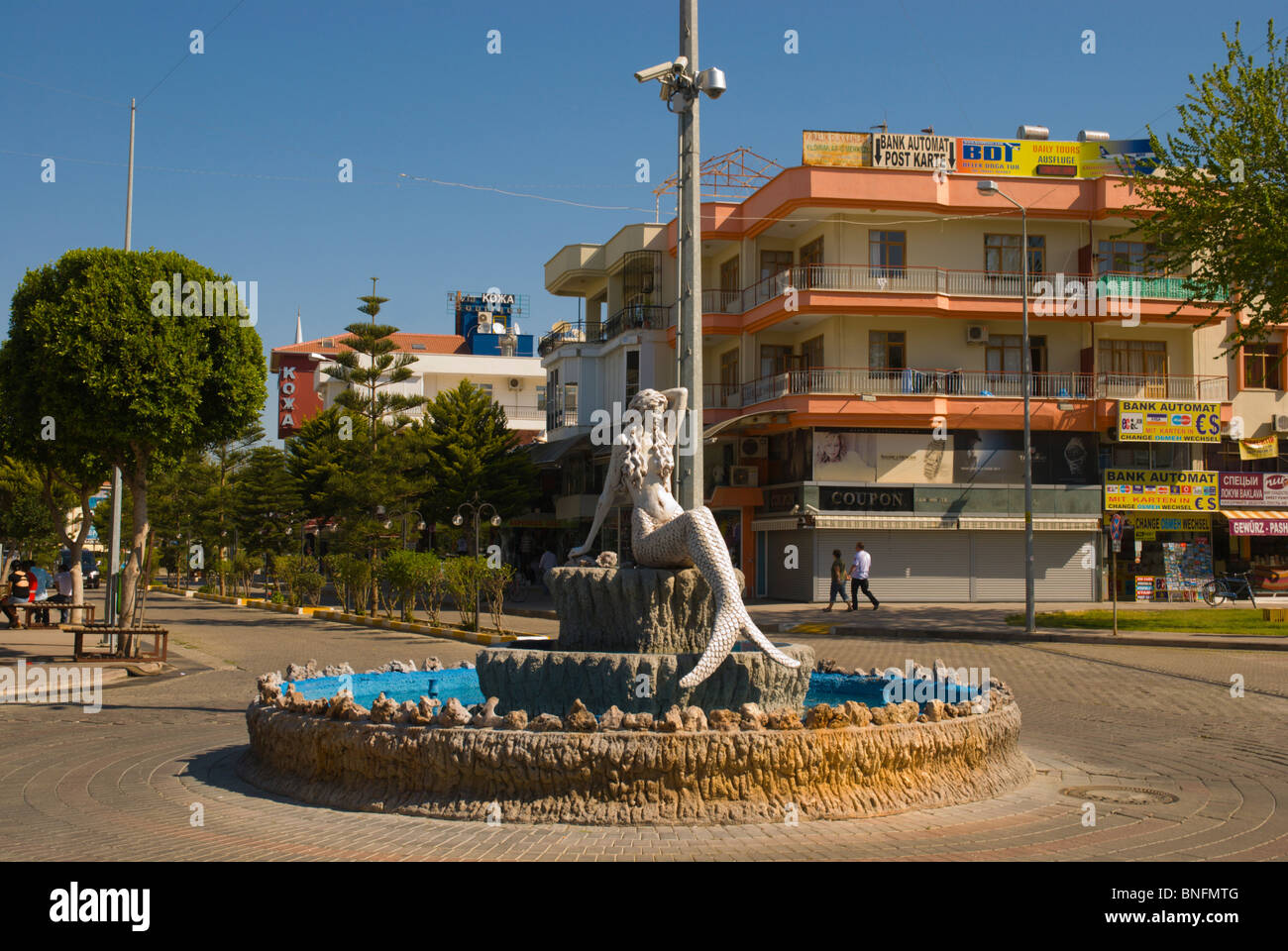 Belek city center Mediterranian coast Anatolia region Turkey Asia Stock ...