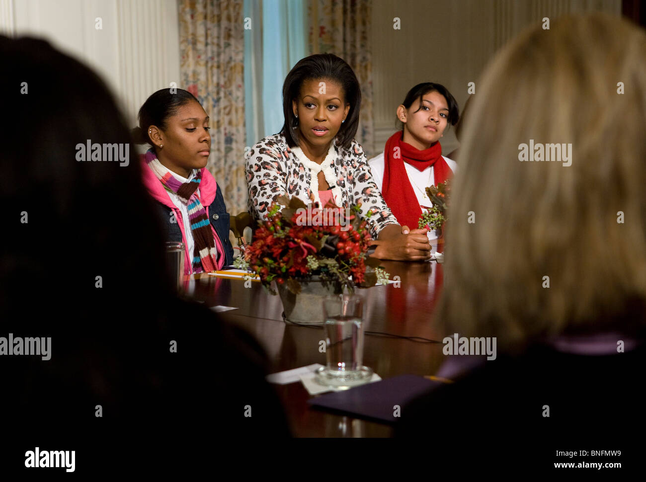 First Lady Michelle Obama speaks on the importance of mentoring during ...