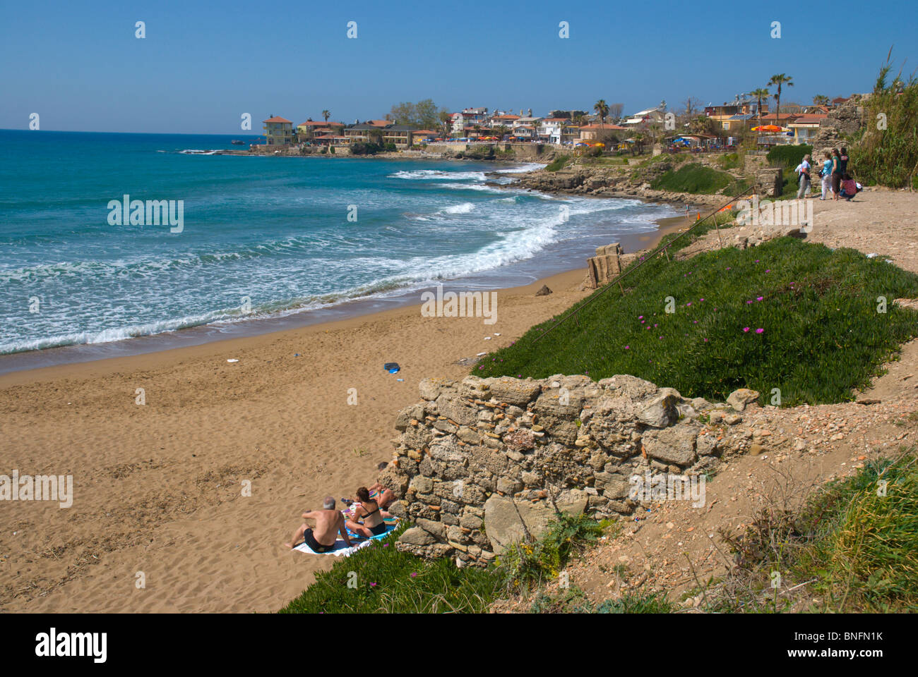 Beach side turkish riviera turkey hi-res stock photography and images ...