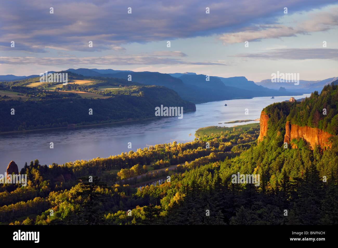 Rooster rock pacific northwest hi-res stock photography and images - Alamy