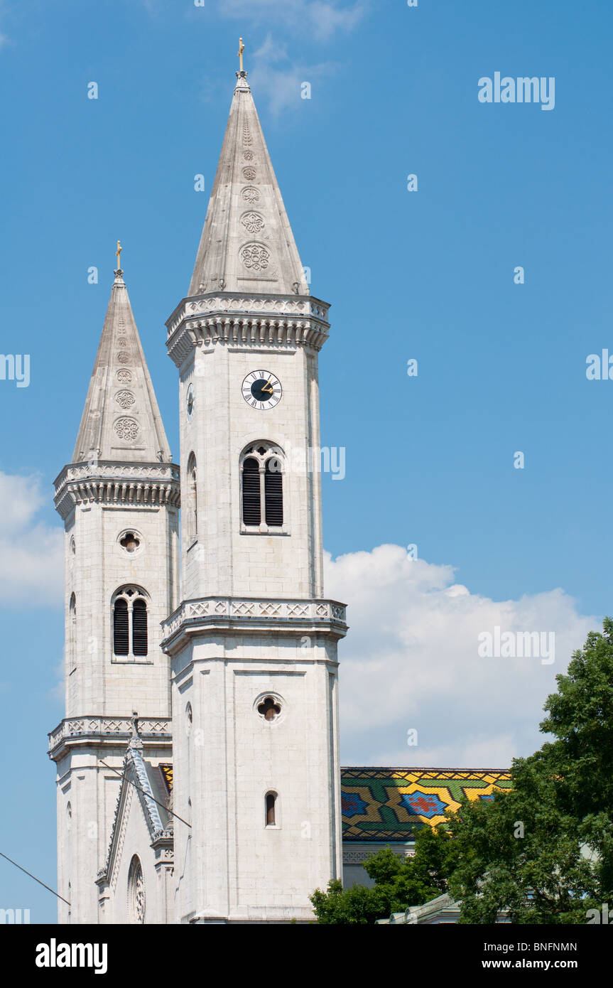 St. Ludwig parish and university church, Munich, Bavaria, Germany ...