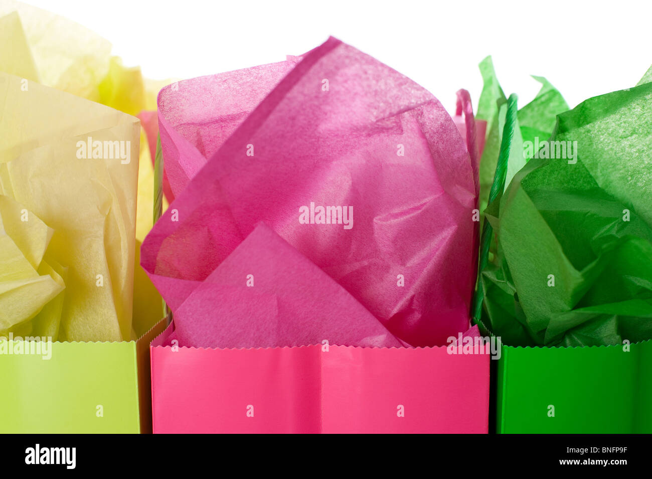 Tissue bag gift hi-res stock photography and images - Alamy