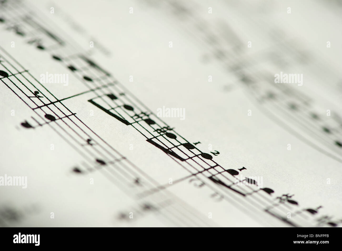 Music manuscript hi-res stock photography and images - Alamy