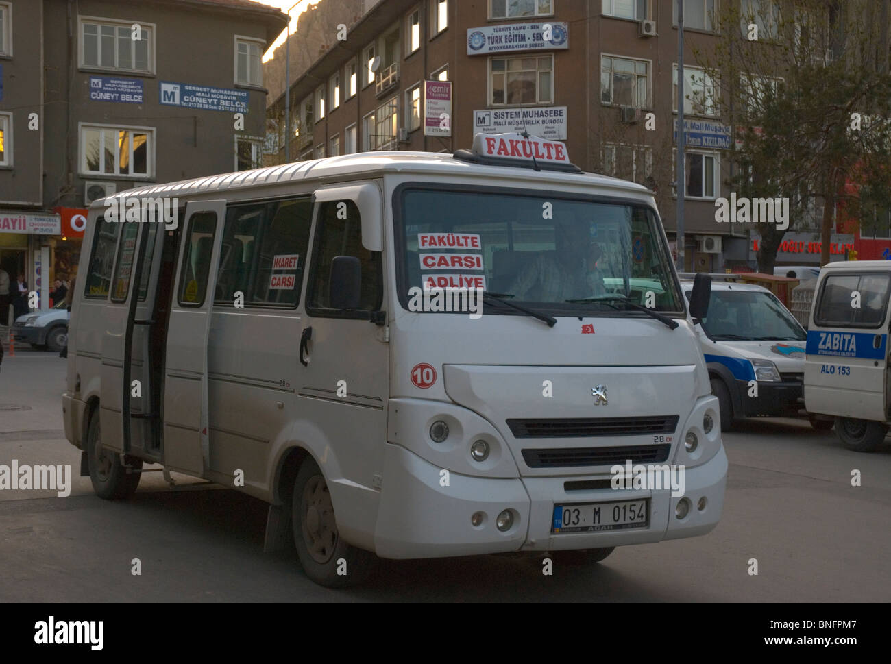Dolmus main form of public transport in Turkey central Afyon western ...