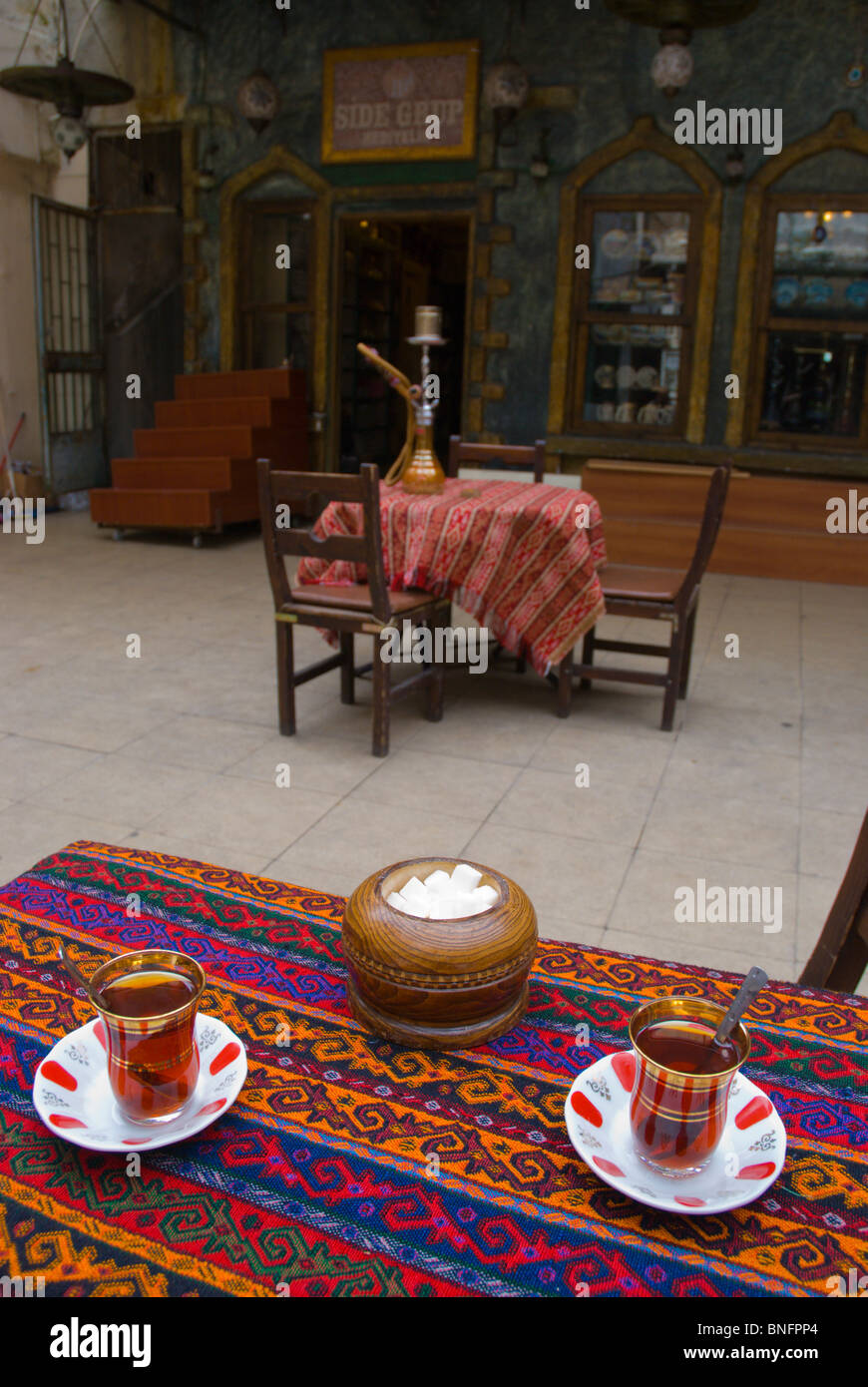 Caj the turkish tea Grand Bazaar market Sultanahmet Istanbul Turkey ...