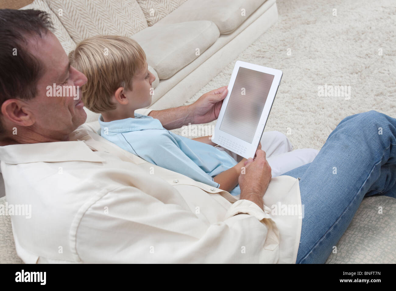 Father reading bedtime story hi-res stock photography and images - Alamy