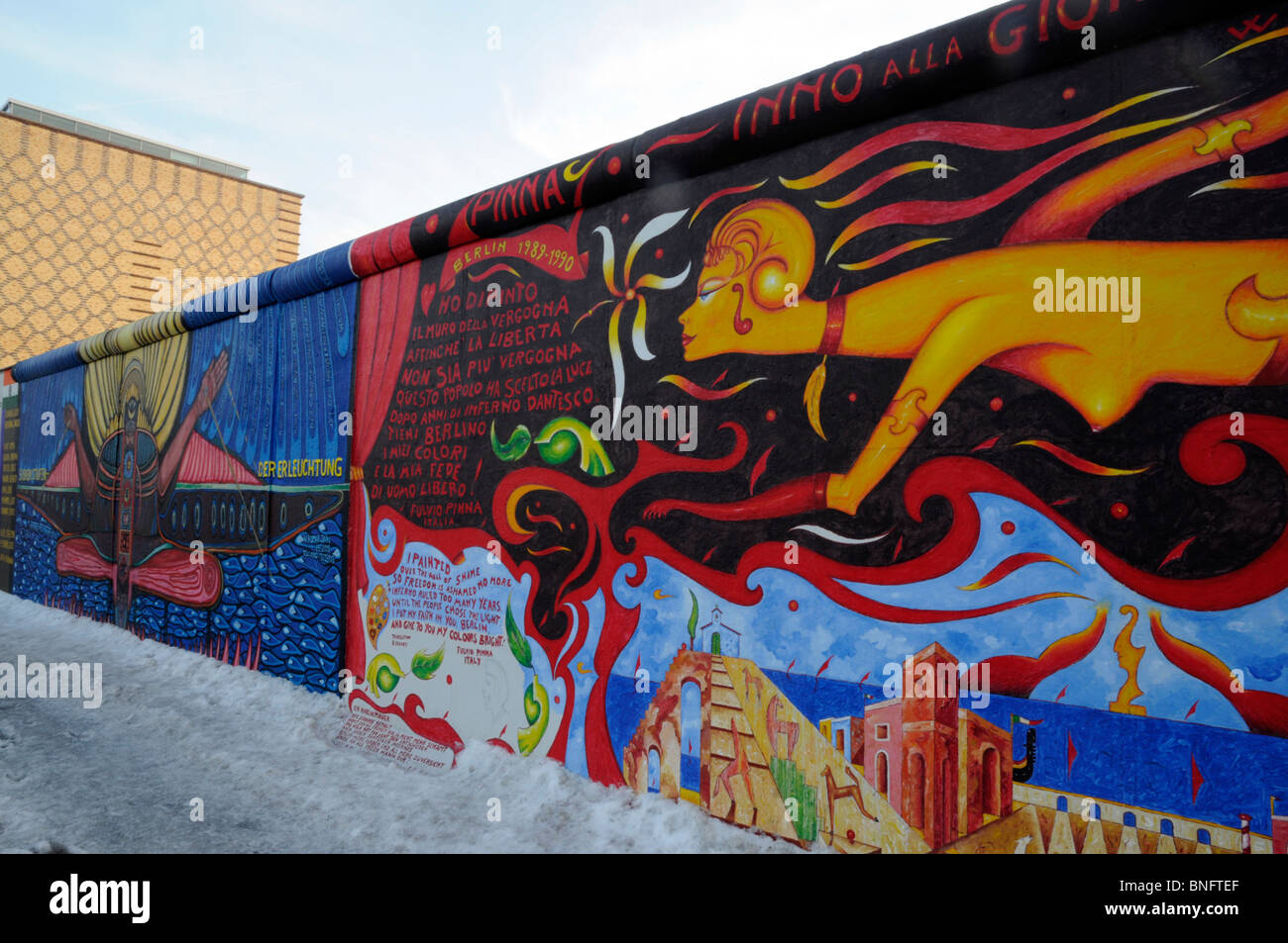 East Side Gallery, Berlin Stock Photo - Alamy