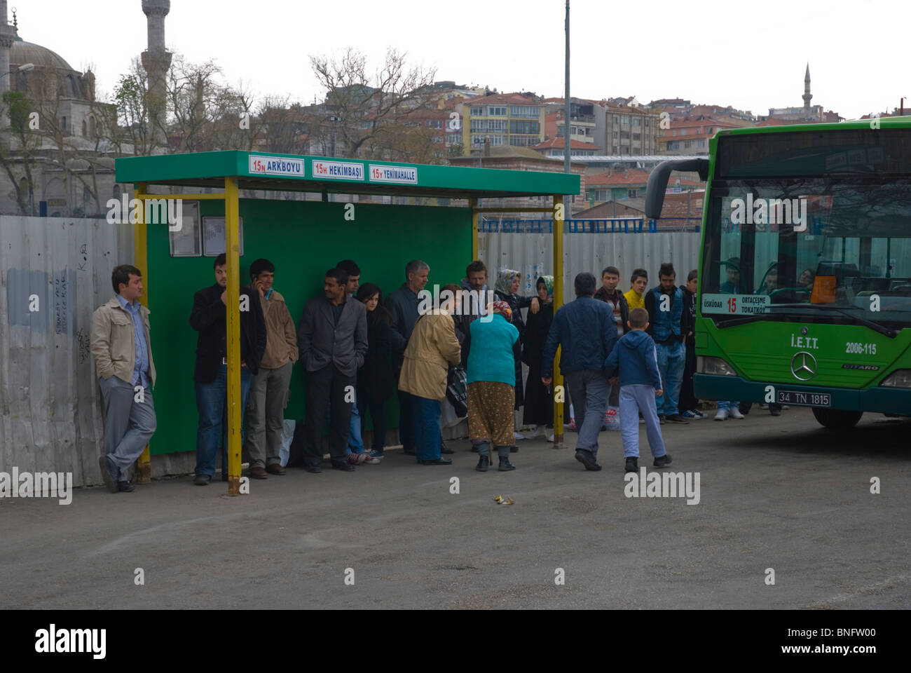Bus Stop Istanbul High Resolution Stock Photography and Images - Alamy